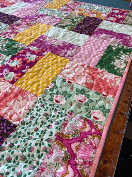 Cot Quilt Strip Sets - All Things Bernina